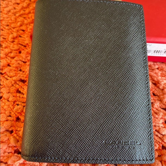 Lancel | Bags | Lancel The European Graphic De Black Mens Wallet | Poshmark